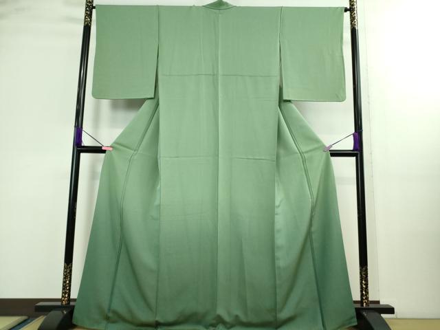 平和屋着物■極上　江戸小紋　訪問着　鮫小紋柄　暈し染め　反端付き　逸品　DZAA9929kh5