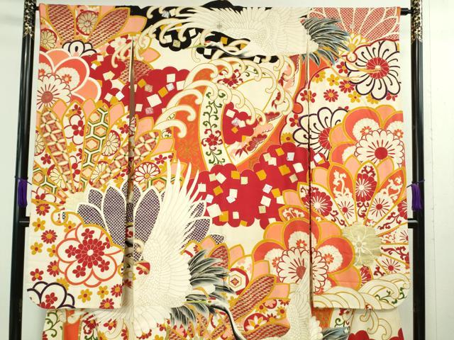 平和屋着物＊夏物 アンティーク 大正ロマン 丸帯 引き抜き帯 絽縮緬 駒