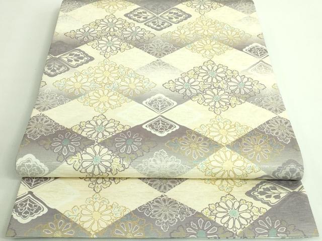 平和屋着物■極上　全通柄　京袋帯　WAKKA　ワッカ　花菱文　逸品　DZAB0075kh5
