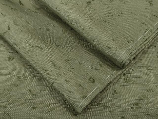 平和屋着物■極上　男性　髭紬　色無地　灰汁色　逸品　未使用　DZAB0106kh5