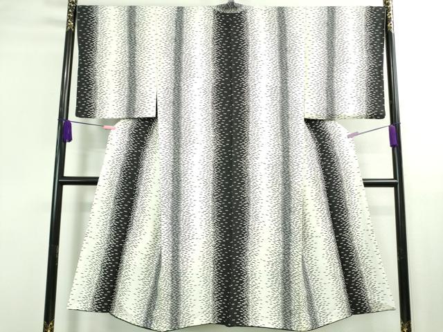 平和屋着物■極上　男性　小紋　霞間道　逸品　DZAB0328kh5