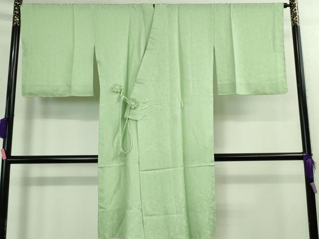 平和屋着物■極上　道中着　スリーシーズン　春夏秋　塵除け　ロング丈　花唐草紋紗　夏虫色　逸品　未使用　DZAB0329kh5