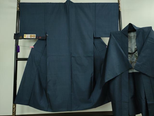 平和屋着物■極上　男性　本場大島紬　アンサンブル　長羽織　100亀甲　総詰め　中村紬謹製　証紙付き　逸品　DZAB0450kh5