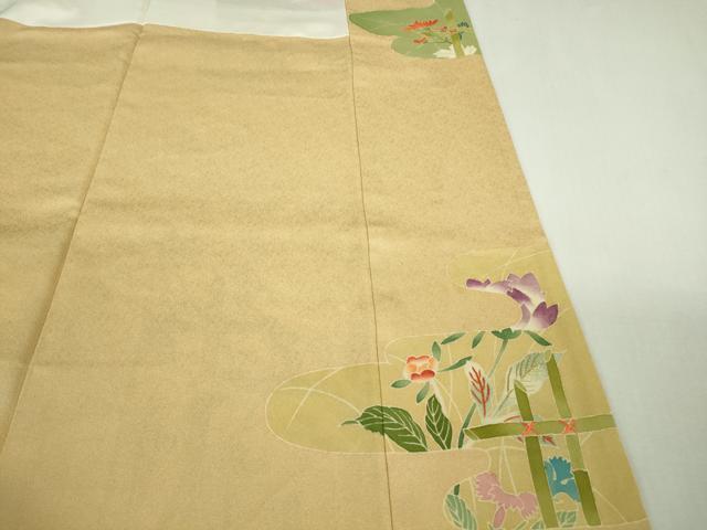 平和屋本店□極上 野口真造 大彦二代目 江戸染繍友禅