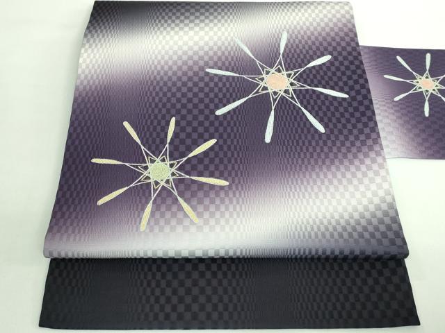 平和屋着物■極上　中国三大刺繍　相良刺繍　総刺繍　京洛彩繍　中村京山　九寸名古屋帯　雪華　金糸　逸品　DZAB0994kh5