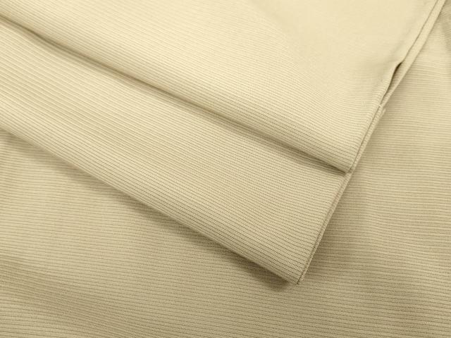 平和屋着物■極上　夏物　色無地　絽　白茶色　逸品　DZAB1085kh5