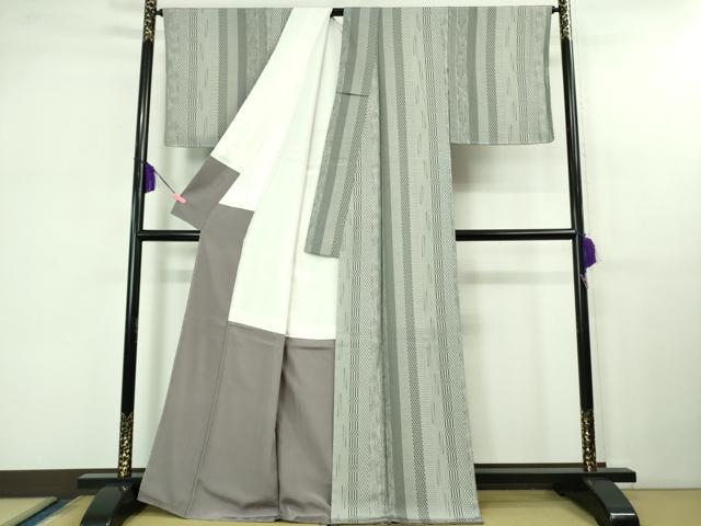 平和屋着物□極上 江戸小紋 名物裂間道 逸品 未使用 DZAB1174kh5