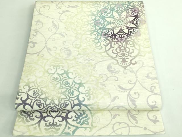 平和屋着物■極上　全通柄　京袋帯　正倉院花文　逸品　DZAB1220kh5