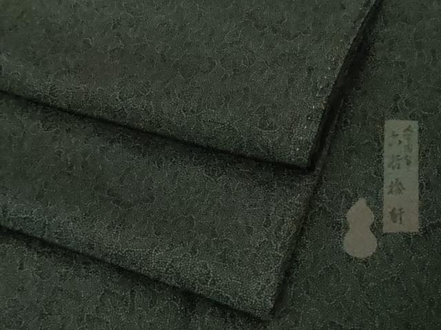 平和屋本店●極上　人間国宝　初代 六谷梅軒(六谷紀久男)錐彫り　重要無形文化　財伊勢型紙　江戸小紋　千成瓢箪　逸品　DZAB1982kh6