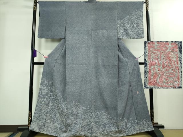 平和屋本店●極上　名門　藤娘きぬたや・総絞り　訪問着　霞文　逸品　DZAB2291kh6