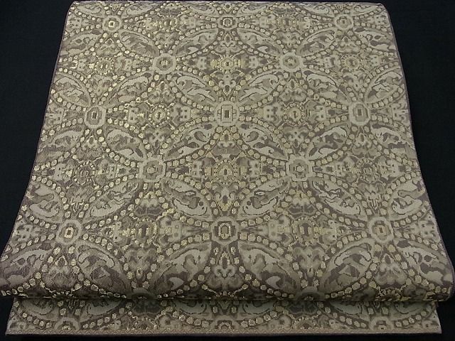 平和屋本店■最高級 人間国宝 北村武資 経錦 袋帯 七宝繋ぎ錦 金糸 逸品s2828