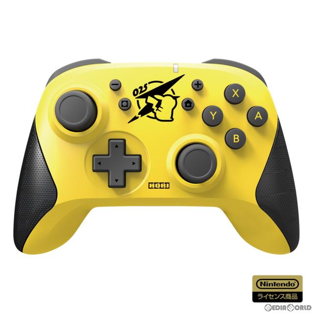 【中古即納】[ACC][Switch] ワイヤレスホリパッド for Nintendo Switch(ニンテンドースイッチ) ピカチュウ - COOL 任天堂ライセンス商品 HORI(NSW ...