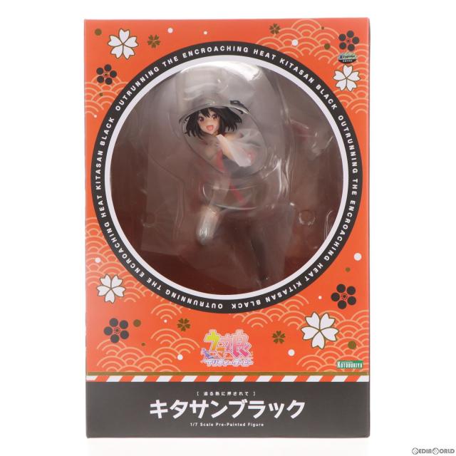 【中古即納】[FIG] コトブキヤショップ CyStore ABEMA Mart限定特典付属 [迫る熱に押されて]キタサンブラック ウマ娘 プリティーダービー 1/7 完成品 フィギュア ...
