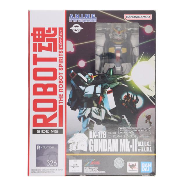 【中古即納】[FIG] ROBOT魂(SIDE MS) RX-178 ガンダムMk-II(エゥーゴ仕様) ver. A.N.I.M.E. 機動戦士Zガンダム 完成品 可動フィギュア バンダイ ...