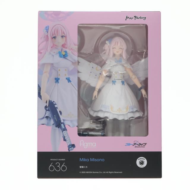 【中古即納】[FIG] figma(フィグマ) 636 聖園ミカ(みそのみか) ブルーアーカイブ -Blue Archive- 完成品 可動 ...