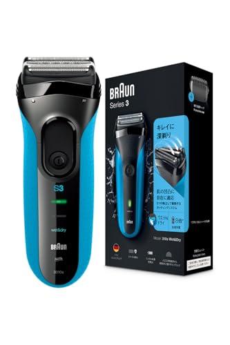 ブラウン 電気シェーバー シリーズ3 電動 髭剃り メンズ 3010s 3枚刃 水洗い/お風呂剃り可