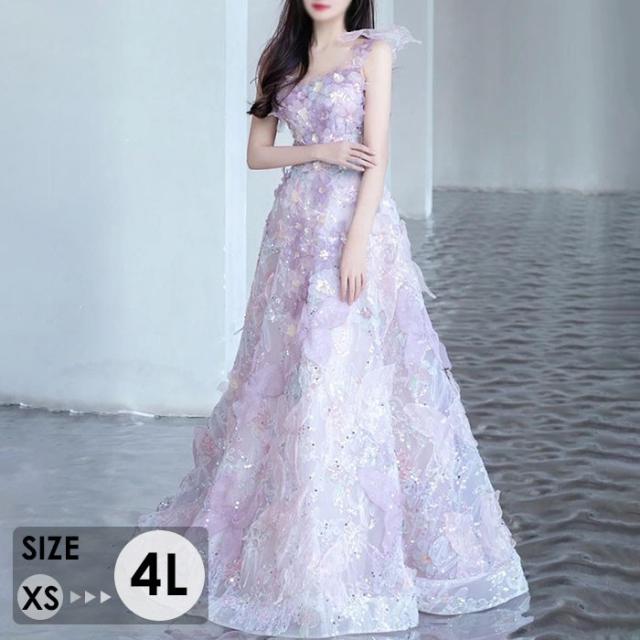 ドレス 大人 ゆめかわ ワンピース ピアノ 発表会 キャミソール ロングドレス 大きいサイズ 小さいサイズ 演奏会 結婚式 母親 大人 レディース