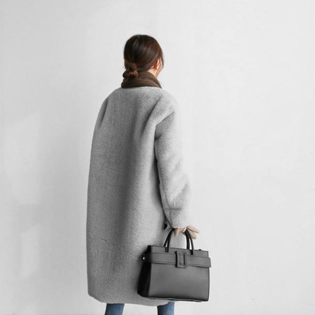 ファーコート ロング レディース コート ロング ロングコート フェイク