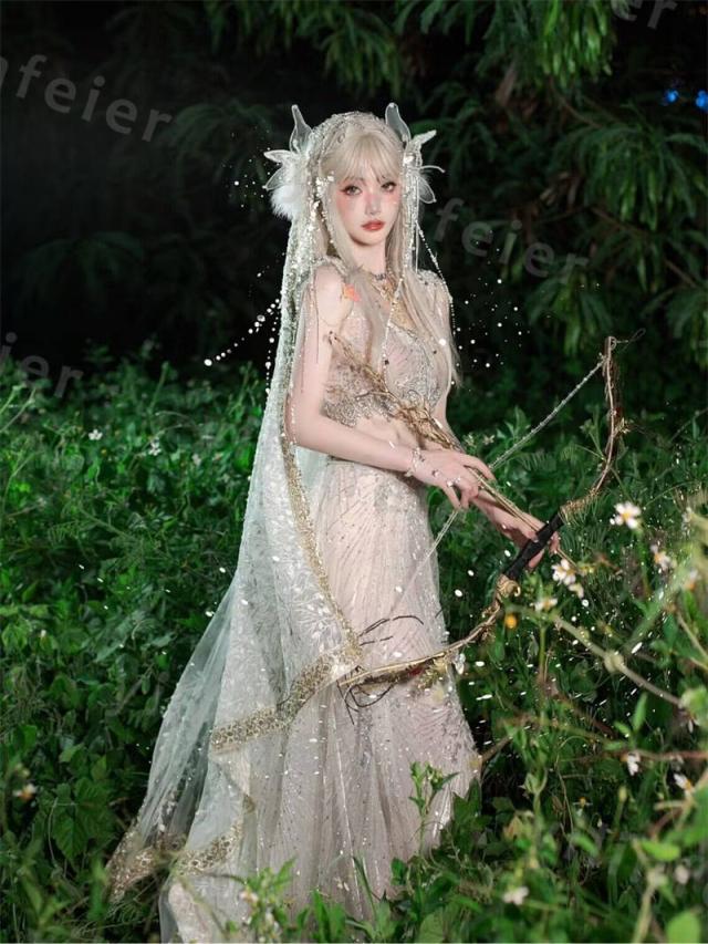 コスプレ衣装 セット ハロウィン 精霊 精霊風 妖精 妖精ドレス ロング