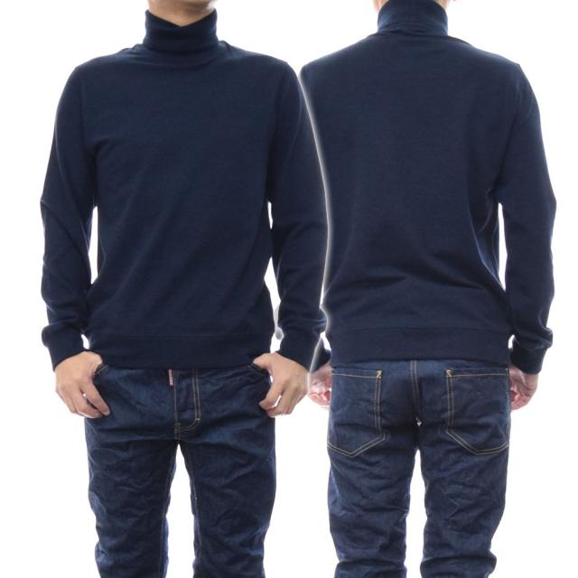 旧作お買い得セール！ CIRCOLO1901 チルコロ1901 セーター メンズ タートルネックニット CN2862 ネイビー