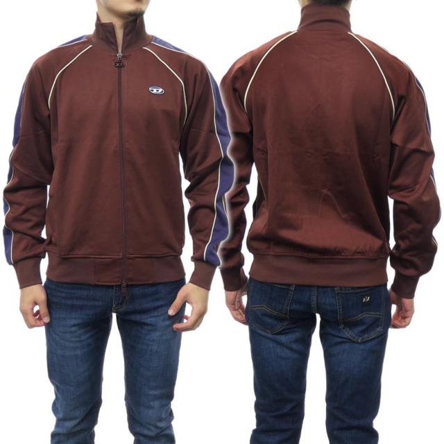 旧作お買い得セール！ DIESEL ディーゼル スウェット メンズ ジップアップ A05460 0AGAA / S-RALOCK バ-ガンディ