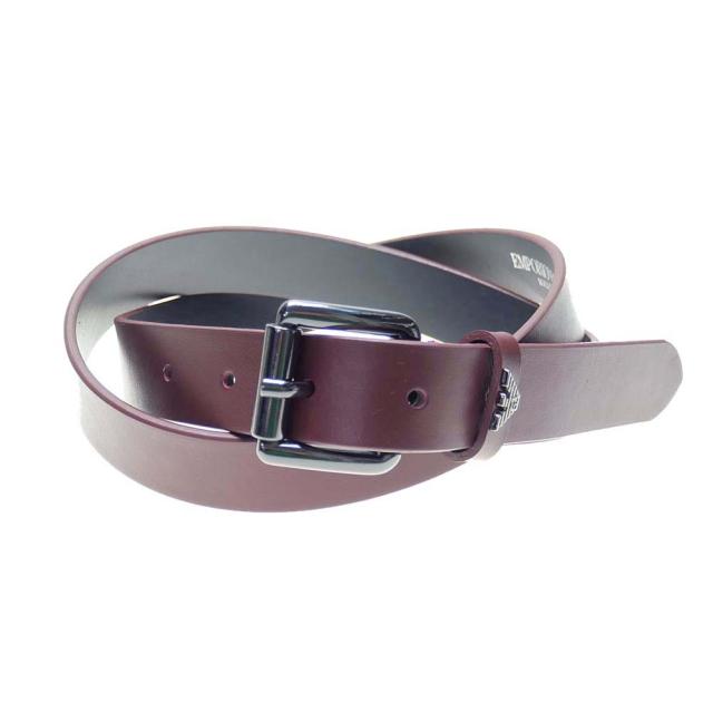 旧作お買い得セール！ EMPORIO ARMANI エンポリオアルマーニ ベルト メンズ レザーベルト Y4S518 Y164J レッド