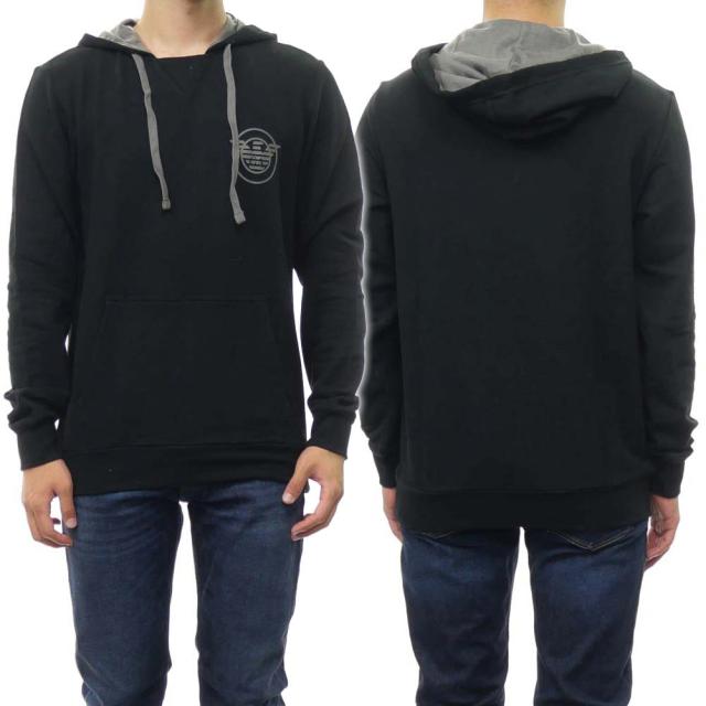 旧作お買い得セール！ EMPORIO ARMANI UNDERWEAR エンポリオアルマーニ EAアンダー パーカー メンズ プルオーバー 111753 2F573 ブラック