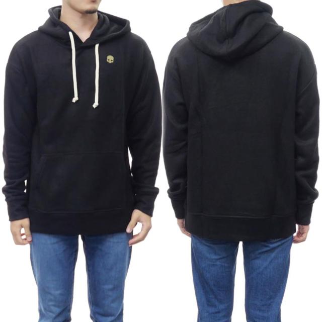 旧作お買い得セール！ HYDROGEN ハイドロゲン パーカー メンズ プルオーバー 315204 / SKULL HOODIE ブラック