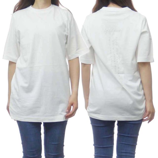 旧作お買い得セール！ ADIDAS Y-3 アディダスワイスリー Tシャツ メンズ 半袖 レディース ユニセックスTシャツ クルーネック コットン 綿100％ U CH1 COMMERATIVE SS TEE / HG8796 ホワイト