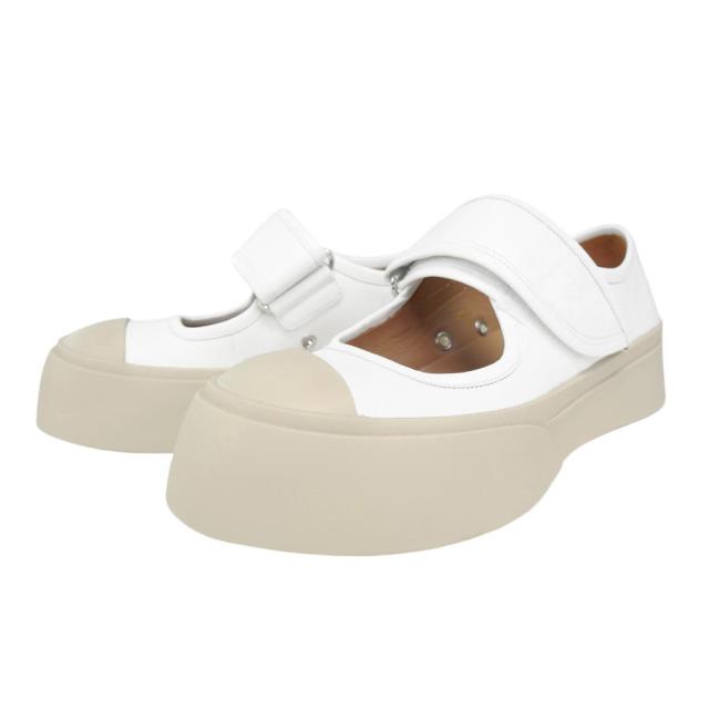 旧作お買い得セール！ MARNI マルニ スニーカー レディース シューズ 靴 PABLOメリージェーンスニーカー SNZW003120 P2722 ホワイト