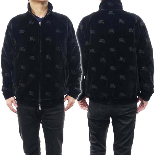 旧作お買い得セール！ BURBERRY バーバリー スウェット メンズ ジップアップ 8069998 1 / DURSLEY ブラック