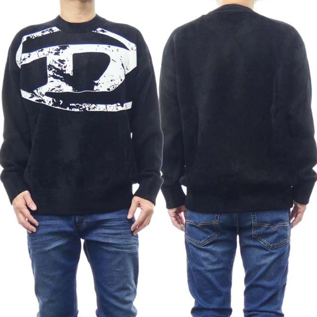 旧作お買い得セール！ DIESEL ディーゼル セーター メンズ クルーネック ニット A11225 0GEAX / K-TRIA ブラック