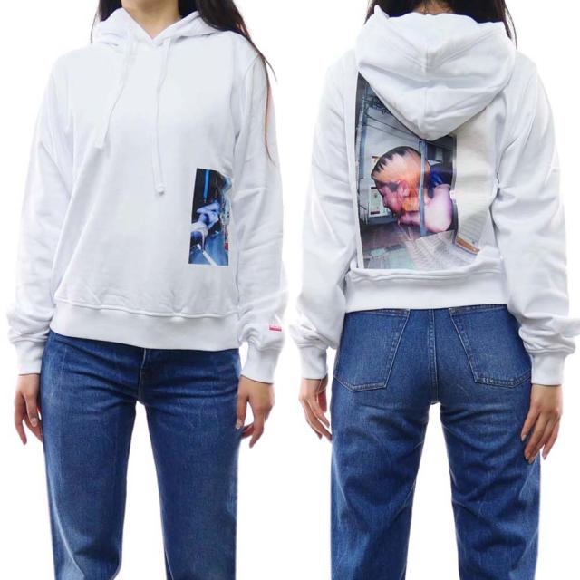 旧作お買い得セール！ DIESEL ディーゼル パーカー レディース プルオーバー A11263 0DNAZ / S-REGGY-HOOD-L ホワイト