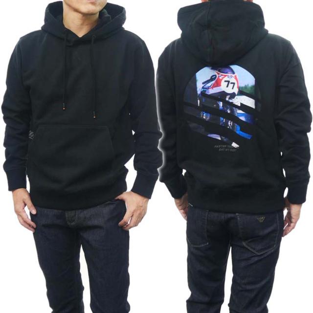 旧作お買い得セール！ HUGO BOSS ヒューゴボス パーカー メンズ プルオーバー 50497142 10248624 / WeRaceprogressive ブラック