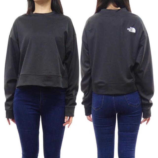 旧作お買い得セール！ THE NORTH FACE ノースフェイス トレーナー レディース NF0A853A / W SPACER AIR CREW ブラック