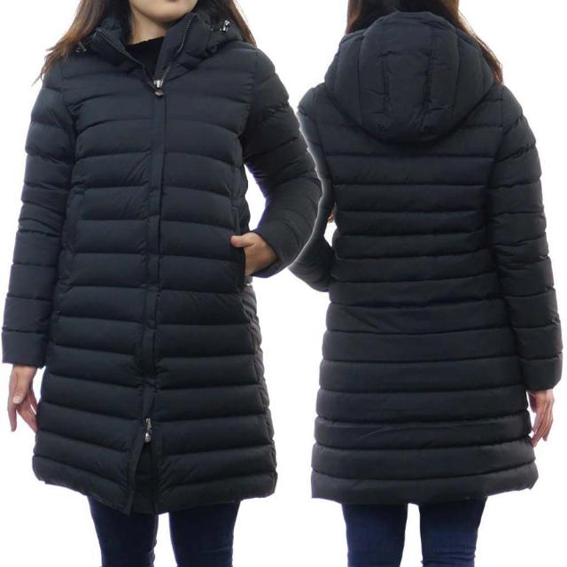 旧作お買い得セール！ PYRENEX ピレネックス コート レディース ダウンコート HWS006 / SPOUTNIC 2SOFT COAT ブラック