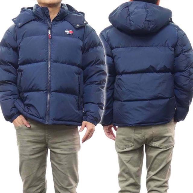 旧作お買い得セール！  JEANS トミージーンズ トミーヒルフィガー ブルゾン メンズ ダウンブルゾン DM15445 ネイビー