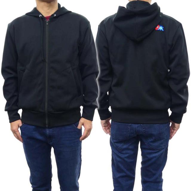 旧作お買い得セール！ PLAY COMME des GARCONS プレイコムデギャルソン パーカー メンズ ジップアップ AZ-T334-051 ブラック