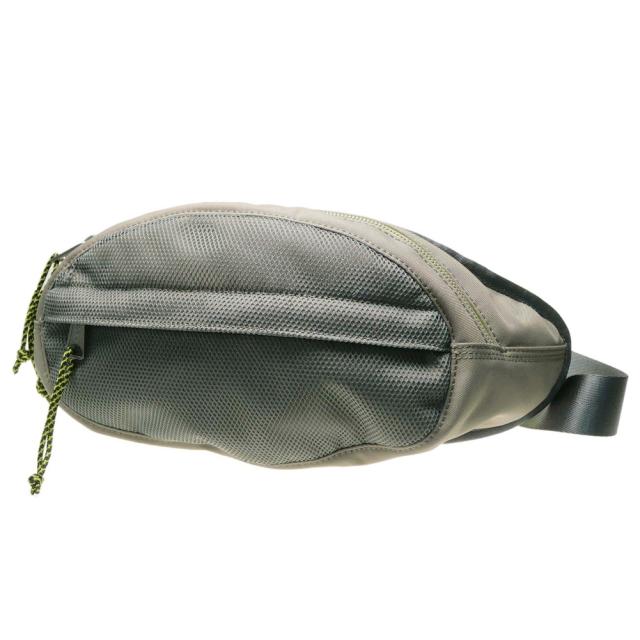 旧作お買い得セール！ DIESEL ディーゼル バッグ メンズ ボディバッグ X09369 P5196 / URBN NET BELTBAG グレー×グリーン