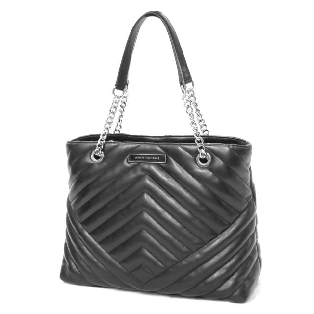 旧作お買い得セール！ ARMANI EXCHANGE A/X アルマーニエクスチェンジ バッグ レディース トートバッグ 949156 4R742 ブラック