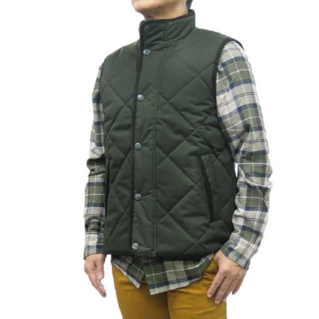 旧作お買い得セール！ BARBOUR バブアー キルティングベスト メンズ ライナーベスト MGI0254 / HOLBURNQUILTED / GILET モスグリーン