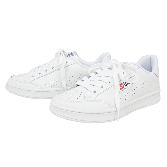 旧作お買い得セール！ DIESEL ディーゼル スニーカー レディース シューズ 靴 ローカット Y03351 P6325 / S-ATHENE VTG W ホワイト