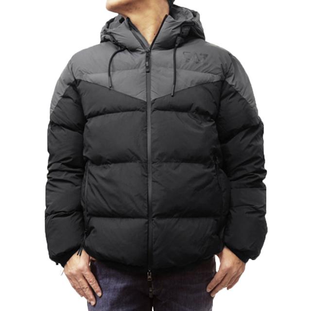 旧作お買い得セール！ EMPORIO ARMANI エンポリオアルマーニ EA7 中綿ブルゾン メンズ 6DPB30 PNDOZ ブラック×グレー