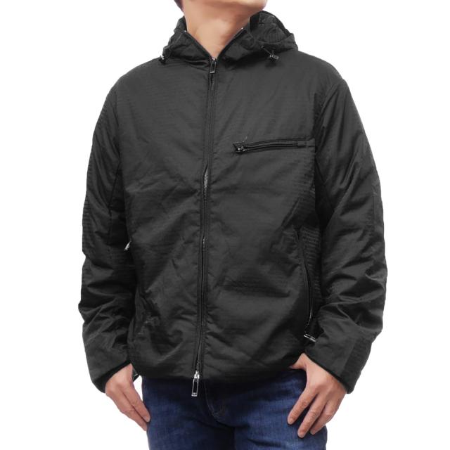 旧作お買い得セール！ EMPORIO ARMANI エンポリオアルマーニ メンズ ダウンブルゾン 6D1B64 1NNXZ ブラック