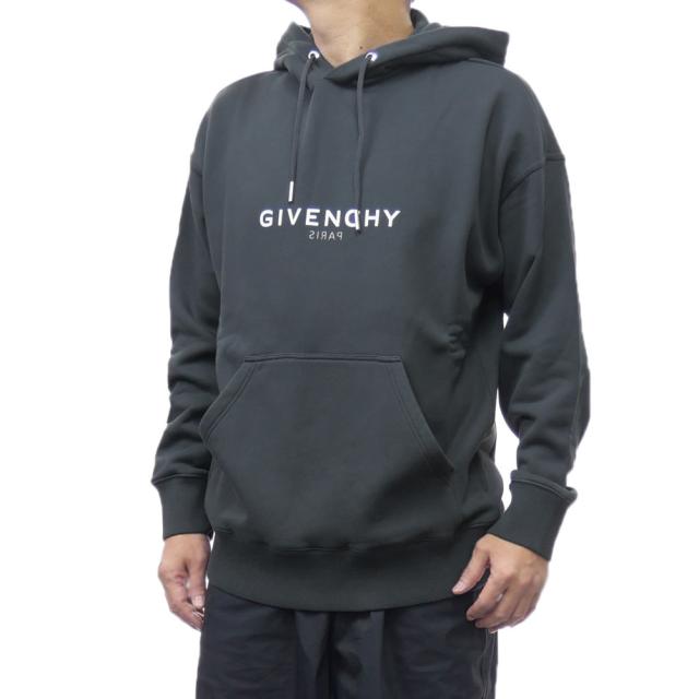 旧作お買い得セール！ GIVENCHY ジバンシィ パーカー メンズ プルオーバー コットン 綿100％ BMJ0HC3Y8N グレー