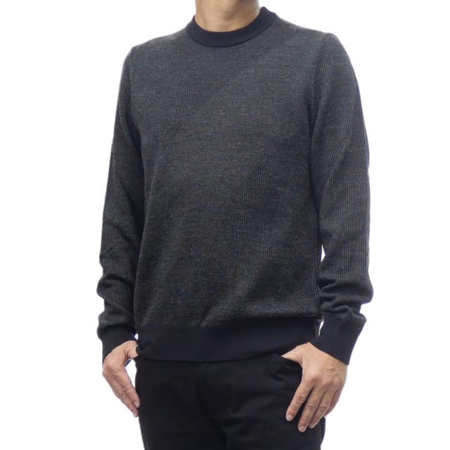 旧作お買い得セール！ HUGO BOSS ヒューゴボス セーター メンズ クルーネック ニット 50526845 10265502 / H-Eclaus ブラック