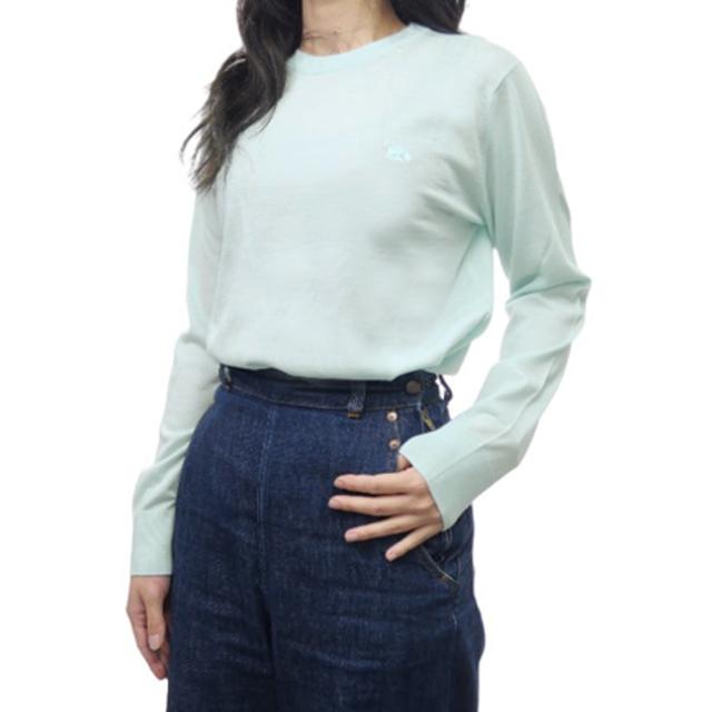 旧作お買い得セール！ MAISON KITSUNE メゾンキツネ セーター レディース クルーネック ニット MW00816 KT1036 / BABY FOX PATCH REGULAR JUMPER ペパーミント