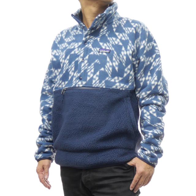 旧作お買い得セール！ PATAGONIA パタゴニア フリース メンズ プルオーバー 23205 / MEN’S RETRO PILE HALF-SNAP PULLOVER（メンズ レトロパイルハーフスナッププルオーバー） NENA ネイビー