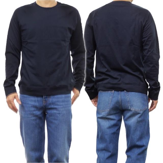 旧作お買い得セール！ PAUL SMITH ポールスミス Tシャツ メンズ 長袖 クルーネック コットン 綿100％ ロンT M1A 2990K AU278B ネイビー