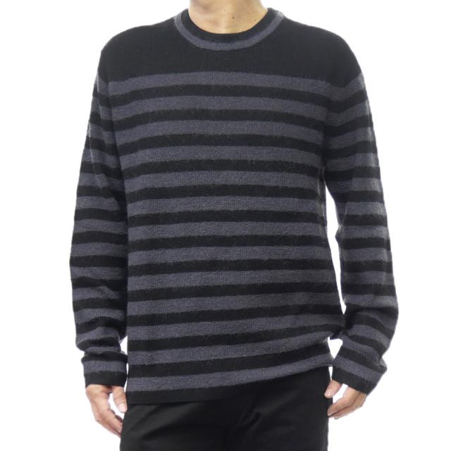 旧作お買い得セール！ PS PAUL SMITH ポールスミス セーター メンズ ニット M2R 976 N22232 ブラック×グレー
